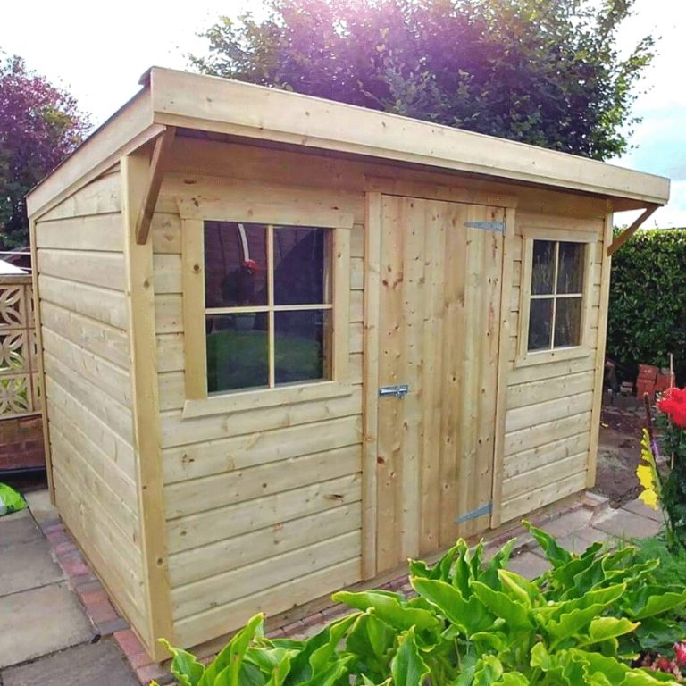 Pent Shed - MCD Garden Sheds - Custom and Bespoke Pent Sheds